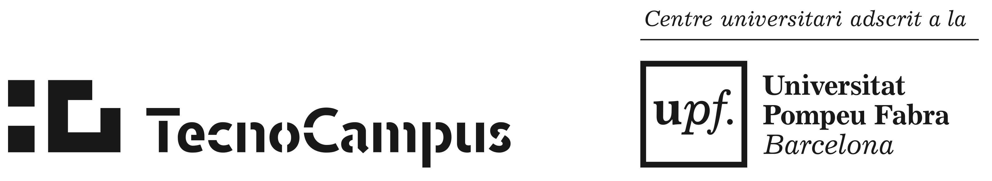 Corporate image TecnoCampus | TecnoCampus | Centers attached to Pompeu Fabra University and ...